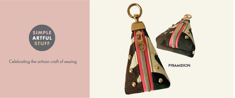 Simple Artful Stuff - Sewing patterns for small artisan-made bags.