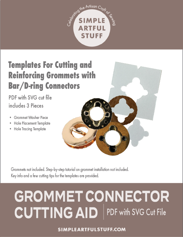 Grommet Connector Cutting Aid (PDF & SVG) – Simple Artful Stuff