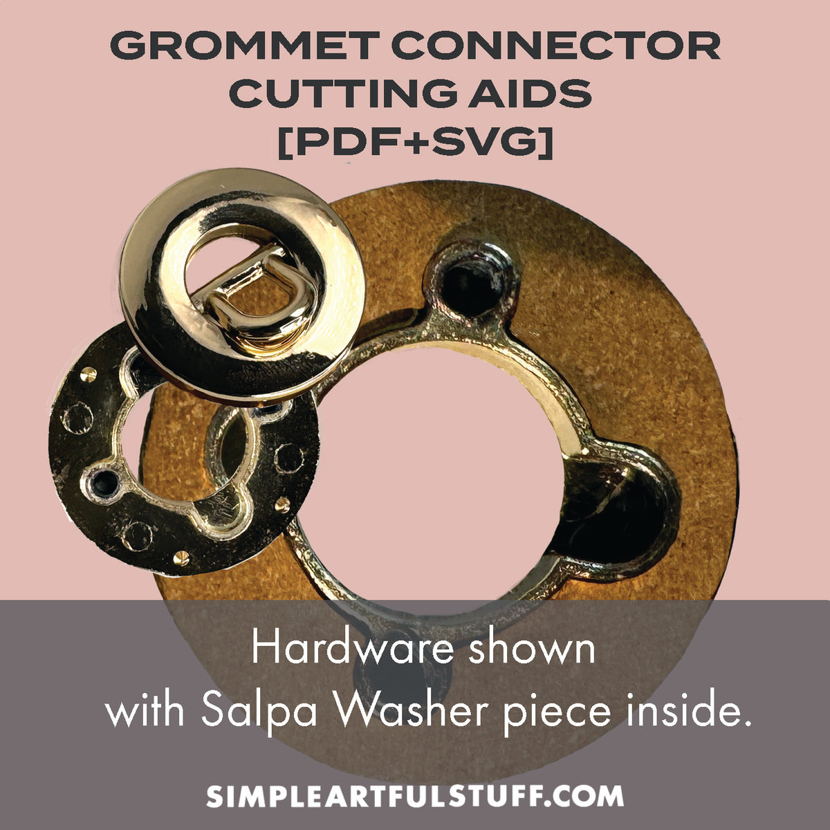 Grommet Connector Cutting Aid (PDF & SVG) – Simple Artful Stuff