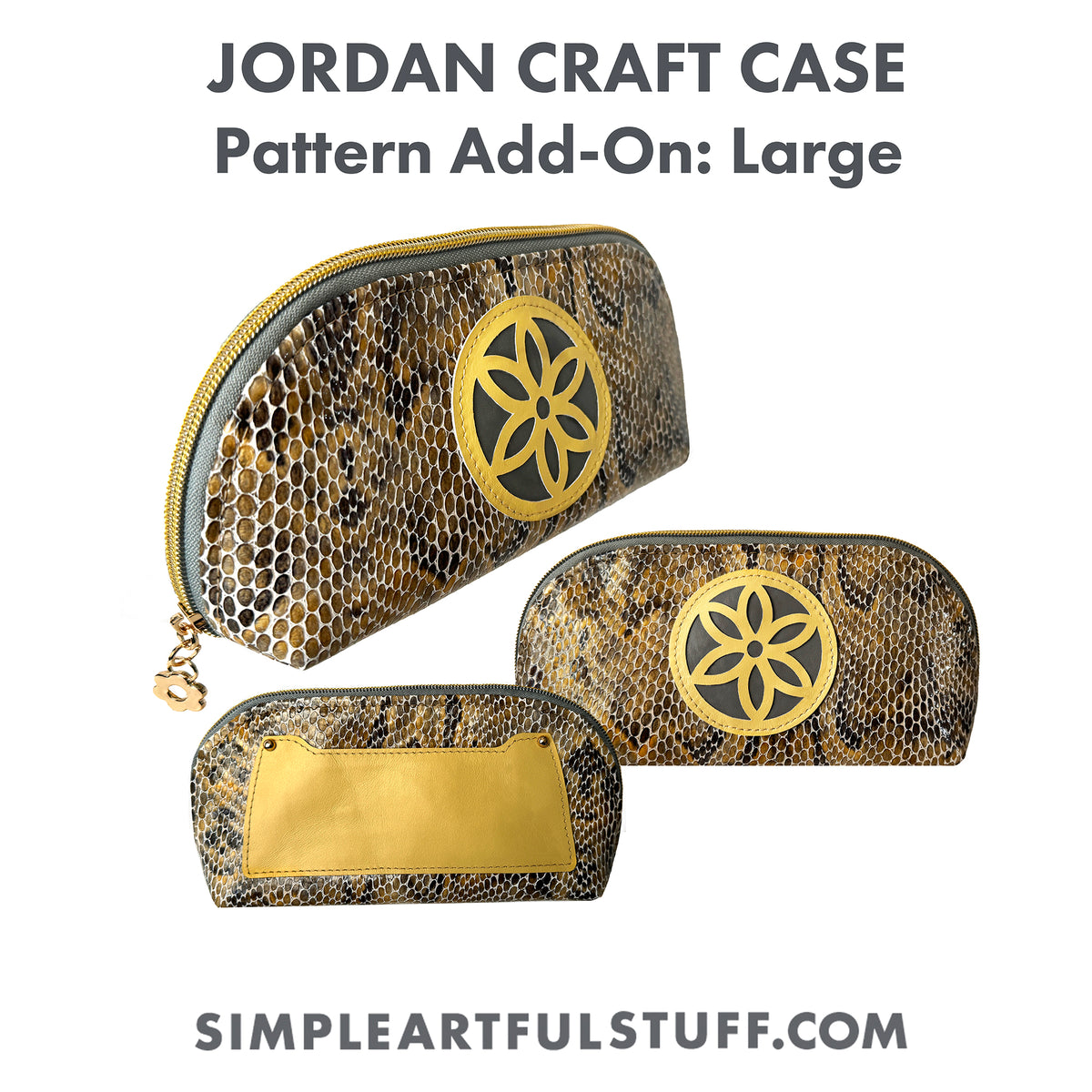 JORDAN CRAFT CASE | Pattern Add-On: Large – Simple Artful Stuff